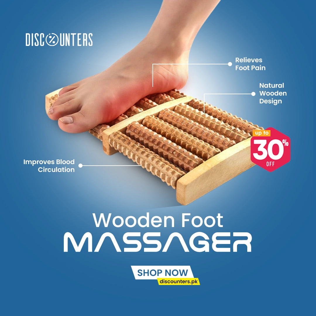 Wooden Foot Massager 0897