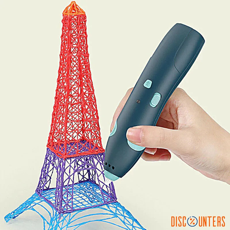 3D Pen for 3D Printing, Drawing Pen, USB 3D pen plus with safe filamen